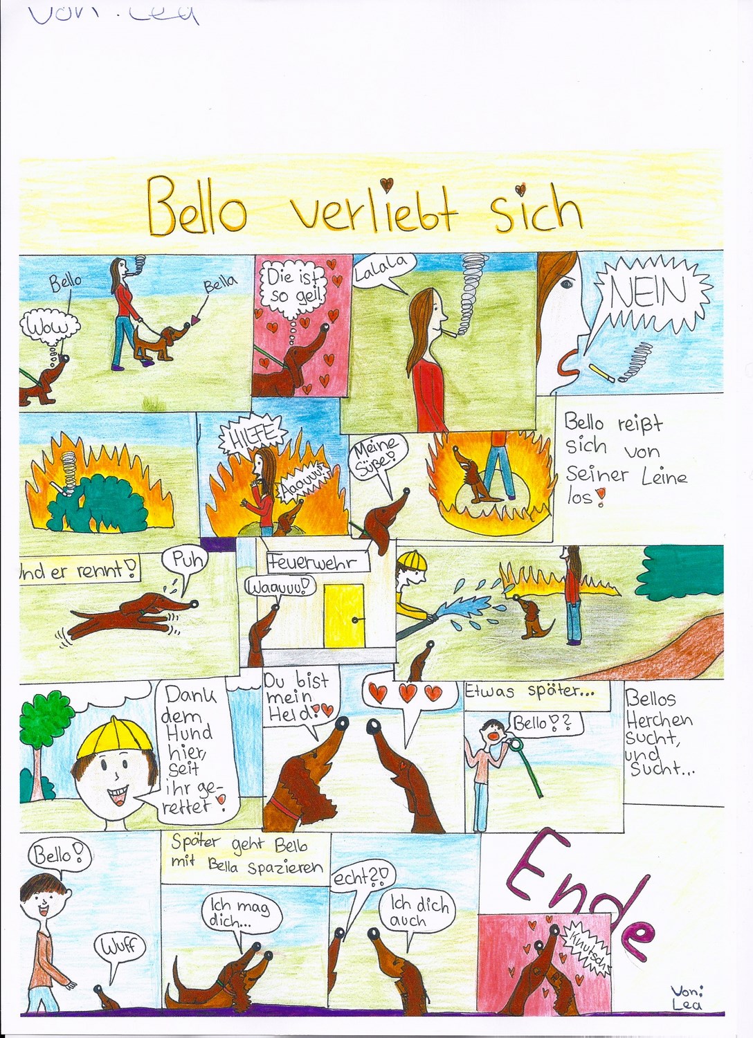 Comics Im Kunstunterricht » Fritz-Karsen-Schule